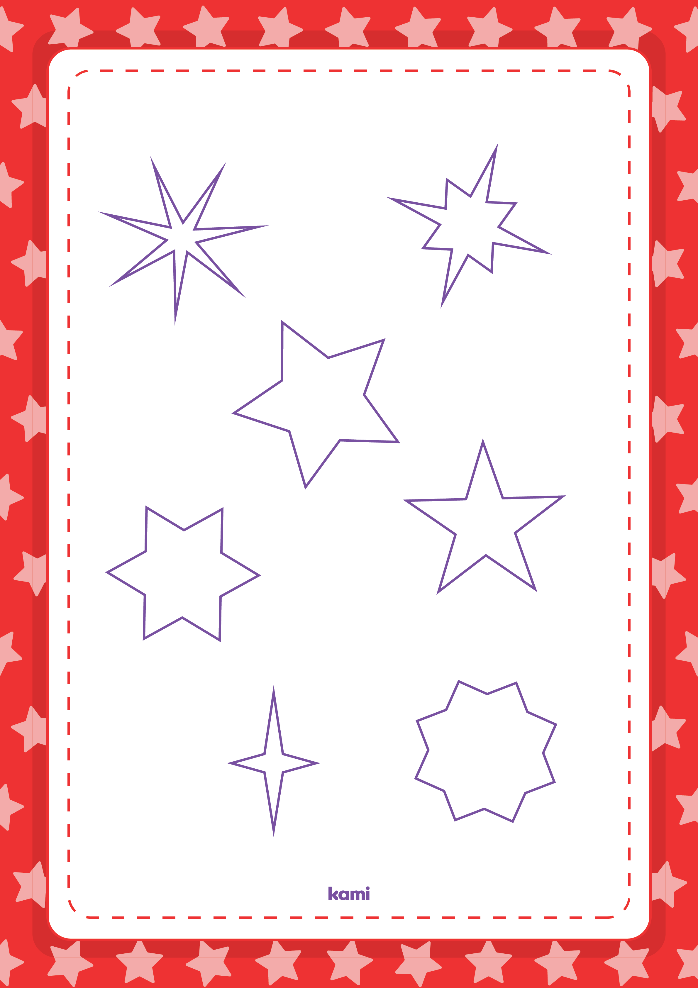 Star Template | Multiple Sizes for Teachers | Perfect for grades 1st ...
