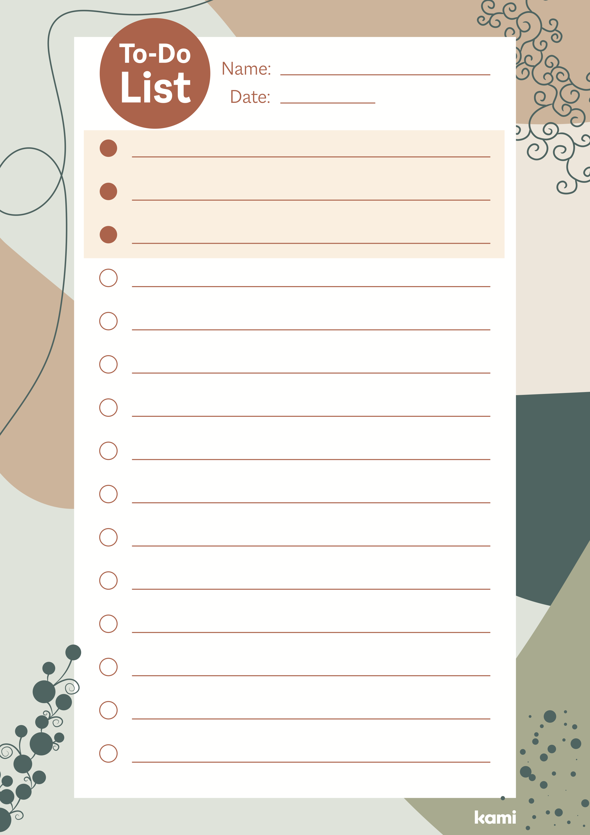 To-Do List | Patterns for Teachers | Perfect for grades 10th, 11th ...