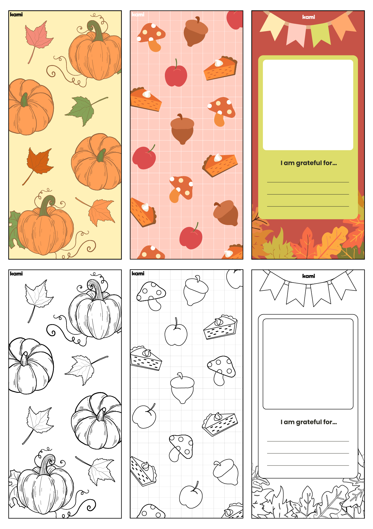 Bookmarks | Fall Theme for Teachers | Perfect for grades 1st, 2nd, K ...