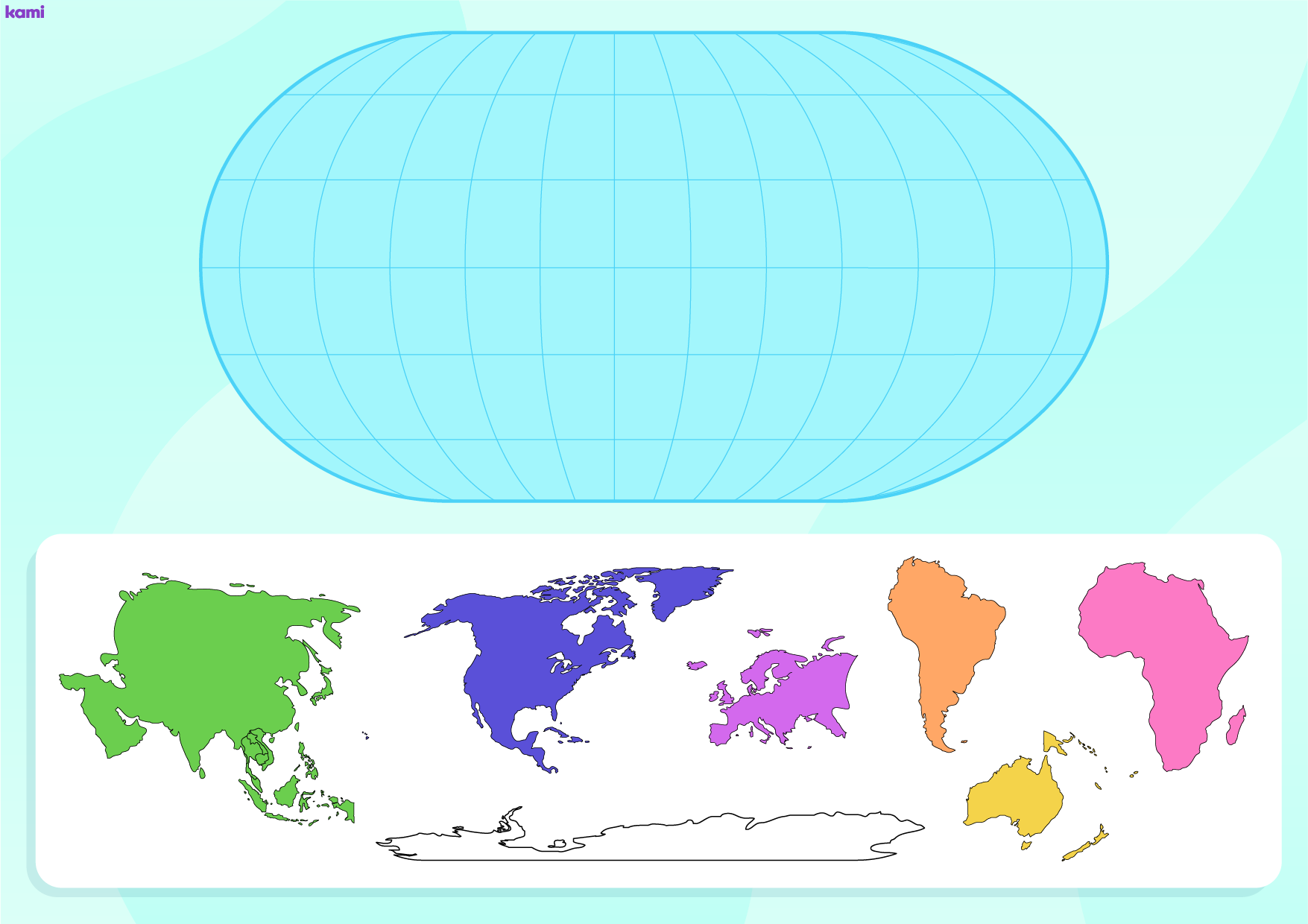 World Map Activity for Teachers | Perfect for grades 1st, 2nd, 3rd, 4th ...