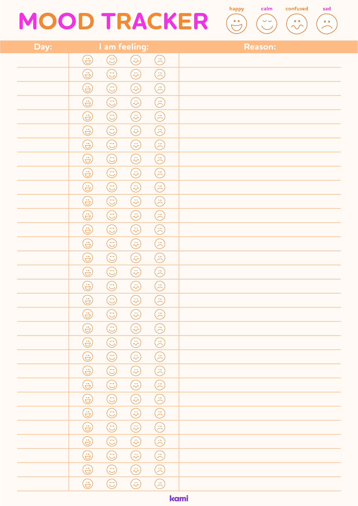 Mood Tracker for Teachers | Perfect for grades 10th, 11th, 12th, 1st ...