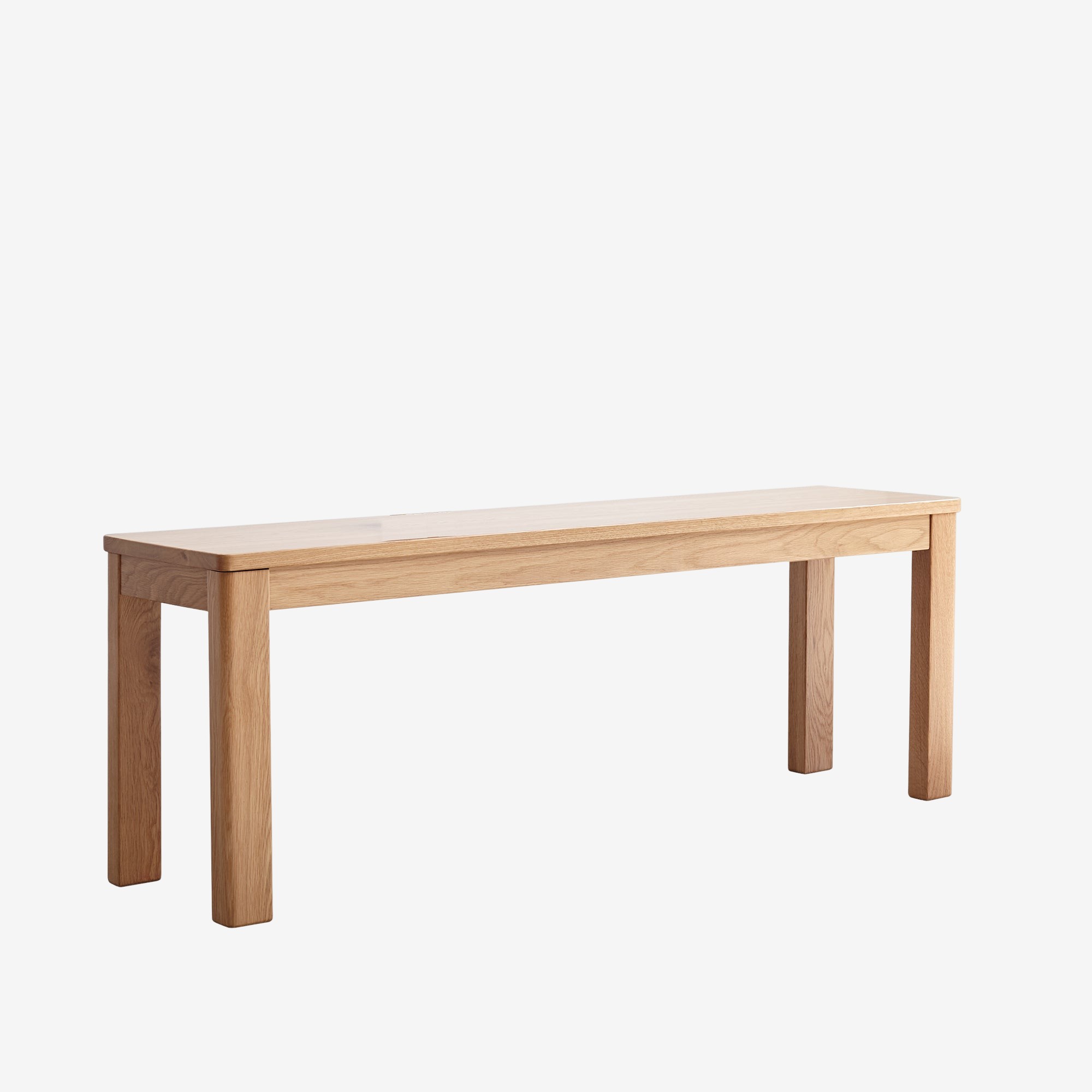 Natural Oak Wood for Dining Bench Table Bench for Living Room - $198.57 ...