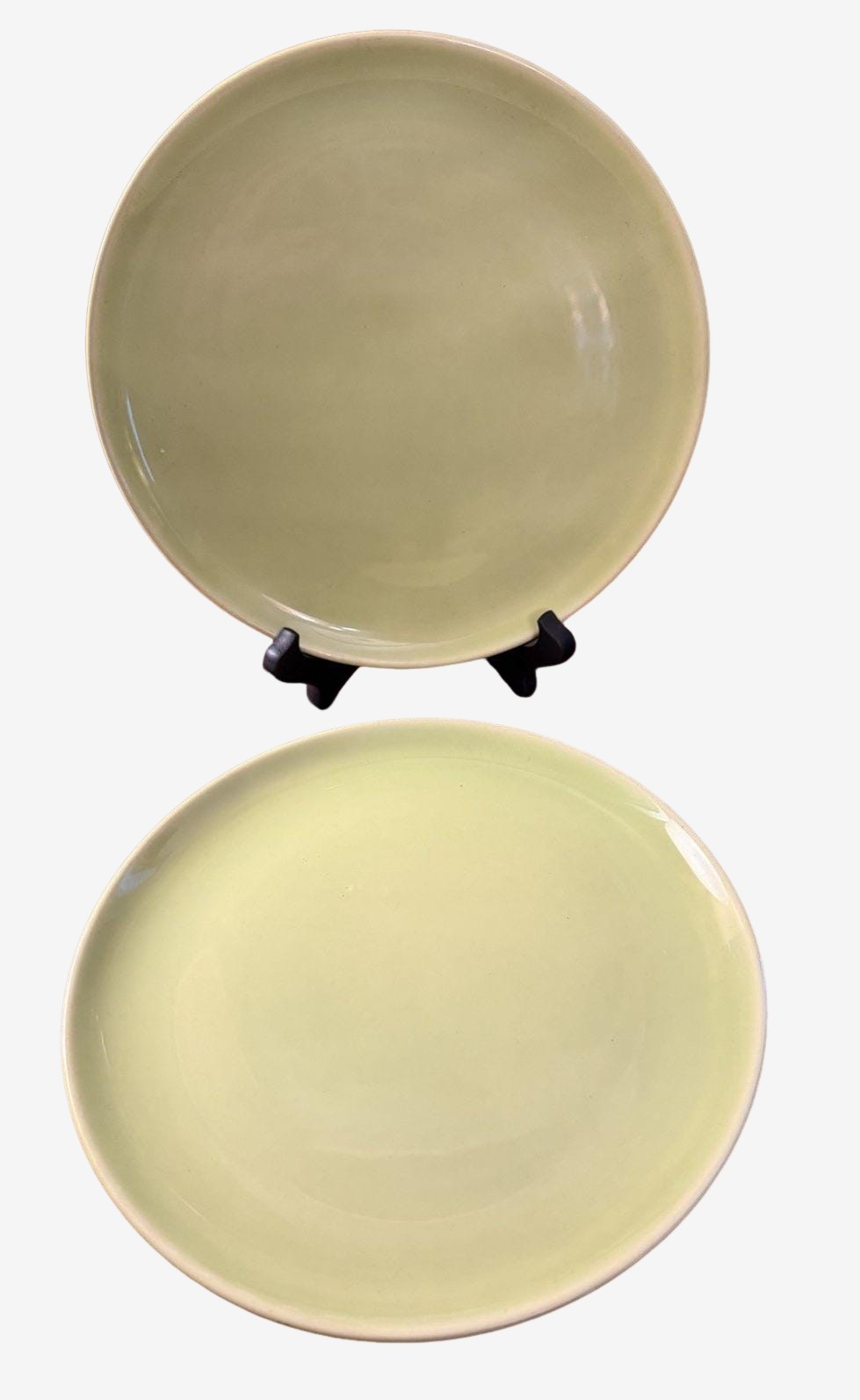 Universal Potteries Ballerina Chartreuse 9" Dinner Plates Set of 2 ...