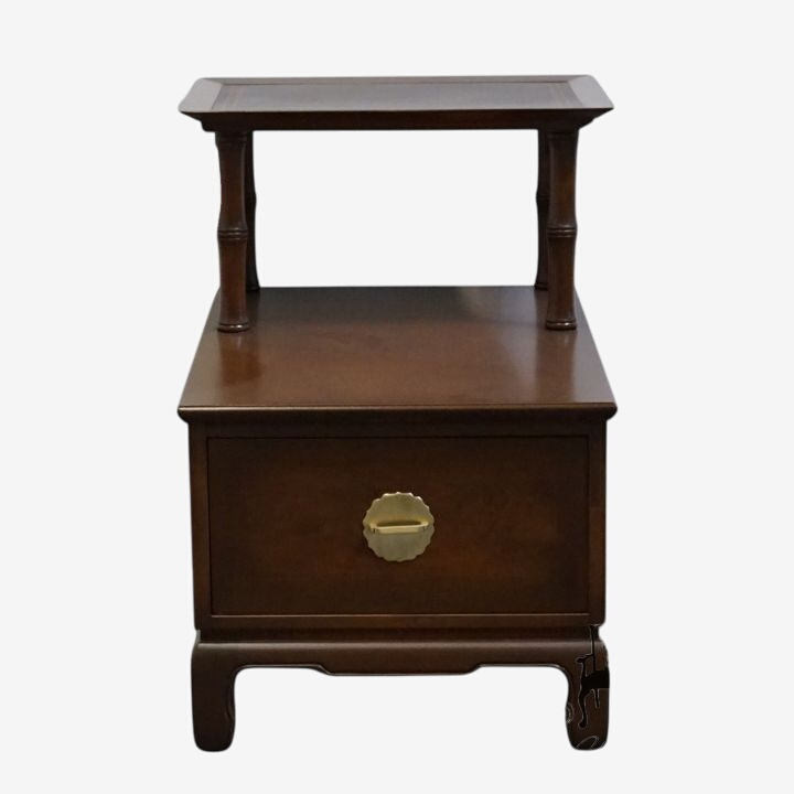 HERITAGE HENREDON Solid Mahogany Asian Inspired 19