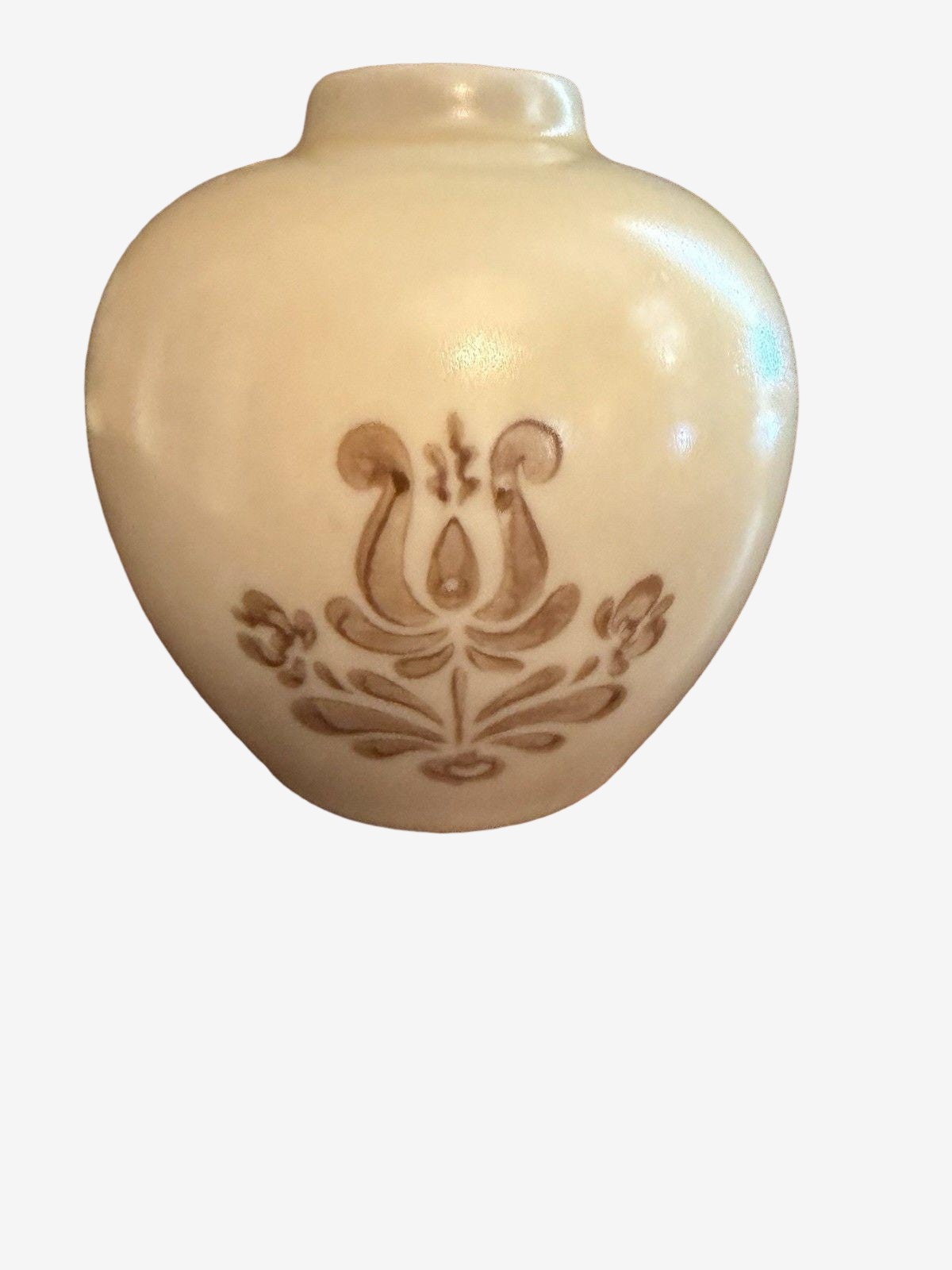 Vintage Pfaltzgraff Village Pattern Small Ceramic Bud Vase 4 - $12 ...
