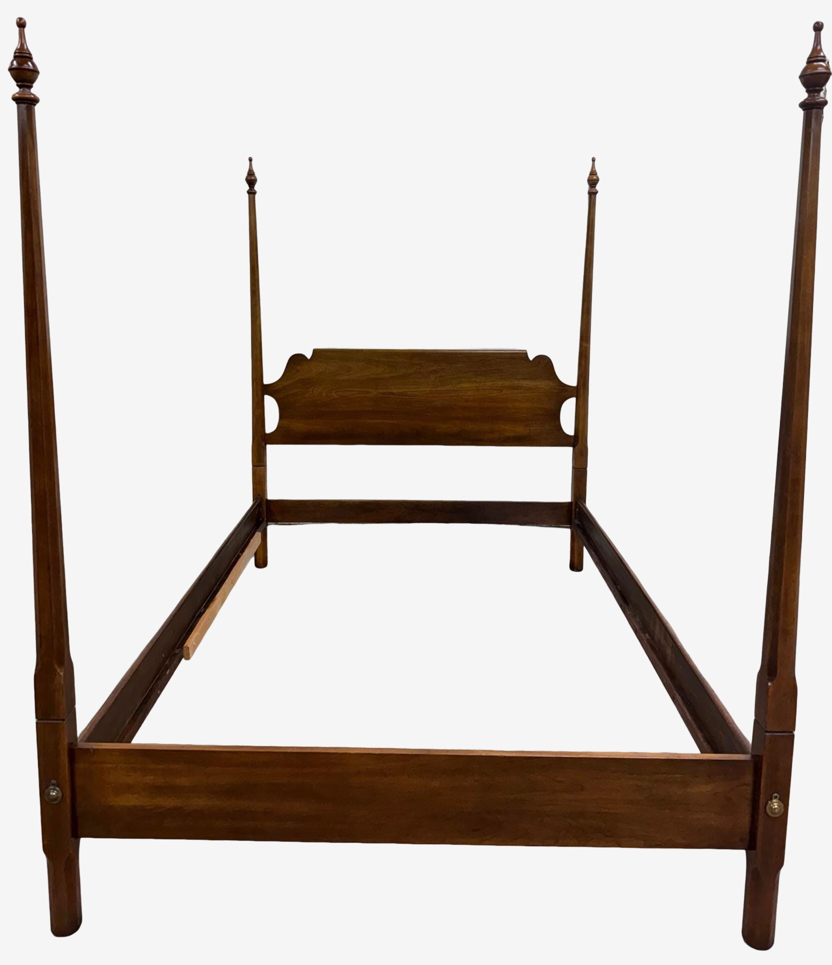 Vintage Full Size Georgian Southern Federal Style Four Poster Pencil ...