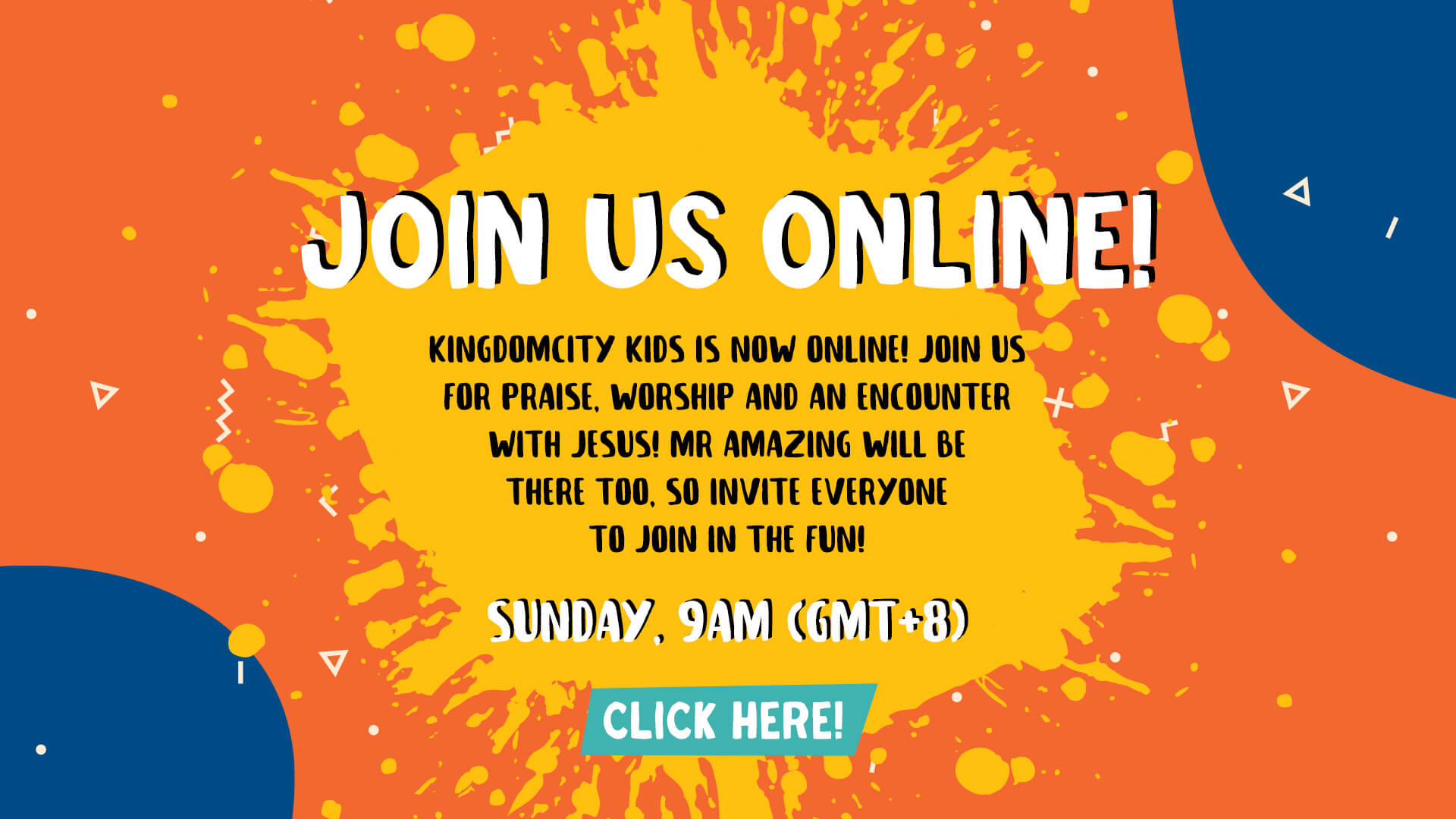 Kingdomcity Kids - Online Livestream Available Now!