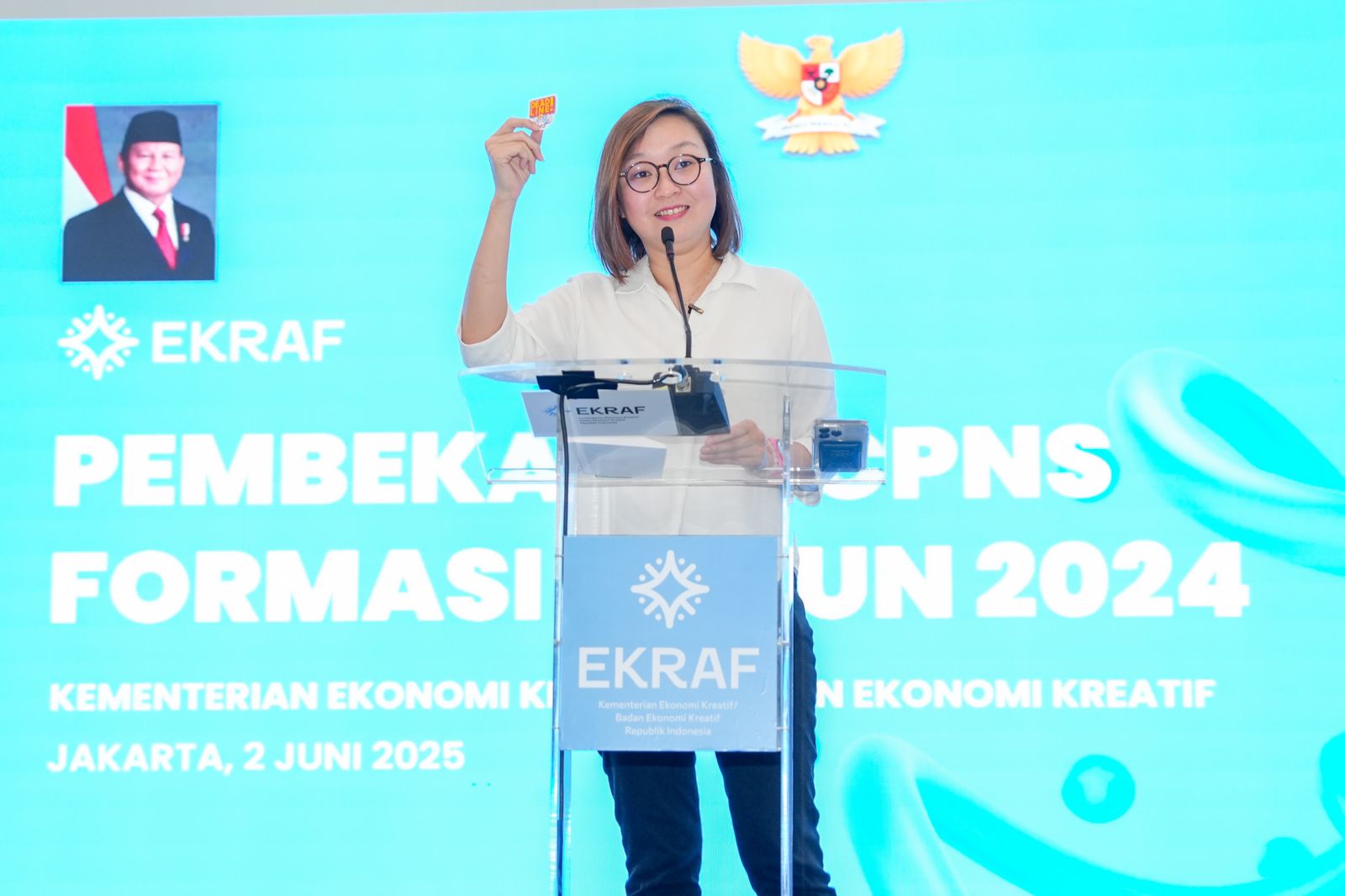 Beri Pembekalan CPNS Muda, Menteri Ekraf Ingatkan Kolaborasi Kunci Hadapi Dinamika Zaman ...