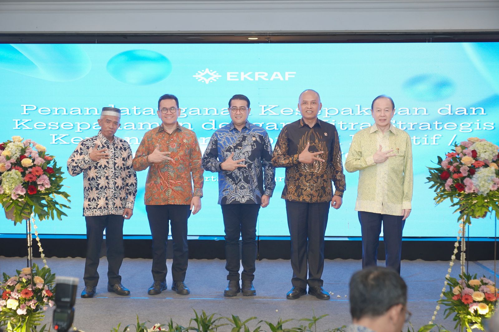 Perkuat Kolaborasi, Kemenekraf MoU dengan Kemendag dan BSSN di Hotel Borobudur - Kemenekraf ...