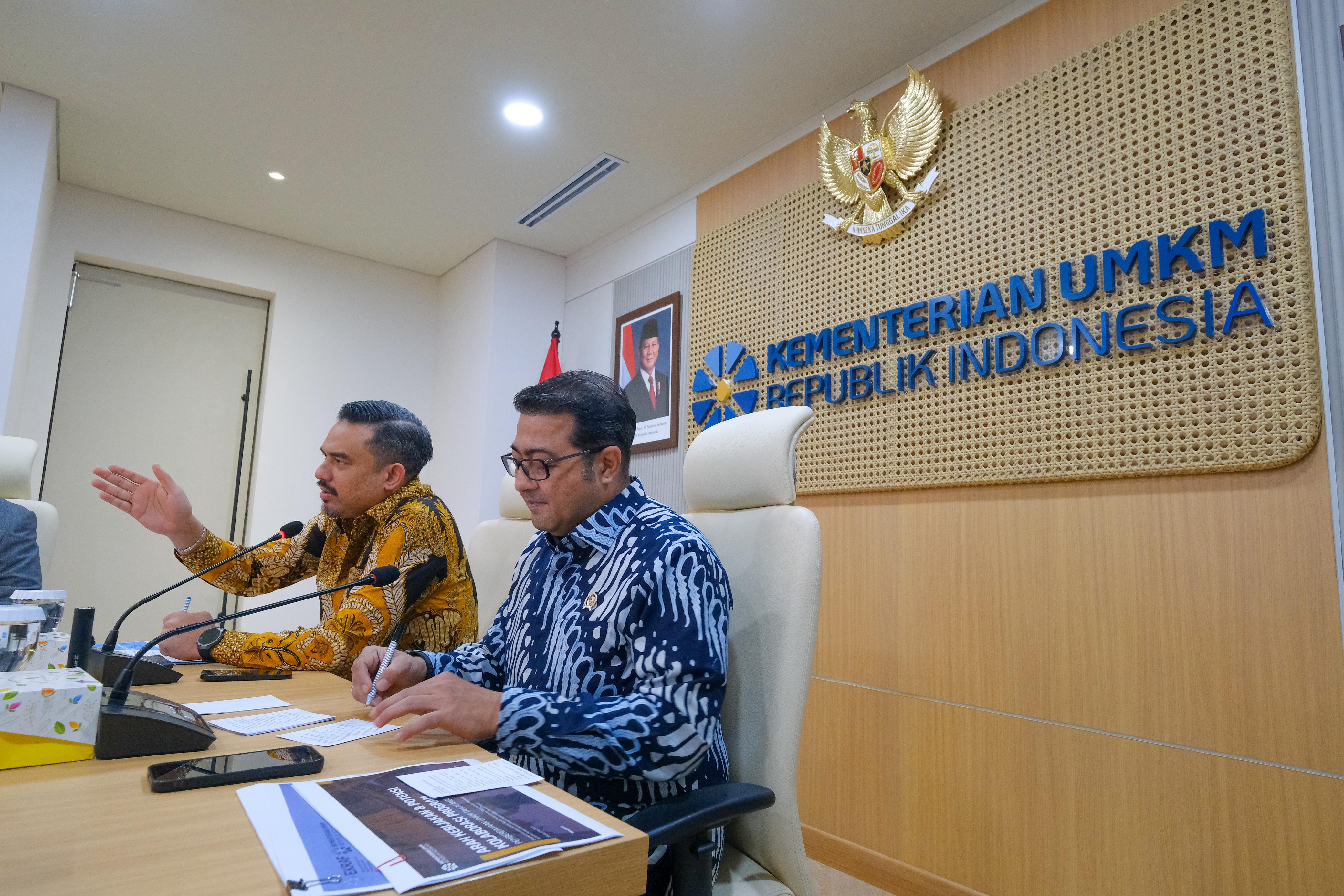 Kemenekraf Bahas Potensi Kolaborasi dengan Kementerian UMKM Tingkatkan Ekosistem Ekraf ...