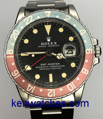 Ken's Watches 名錶廊 | Rolex GMT-Master "Mark 2" - Serial Number: 281xxxx 1675