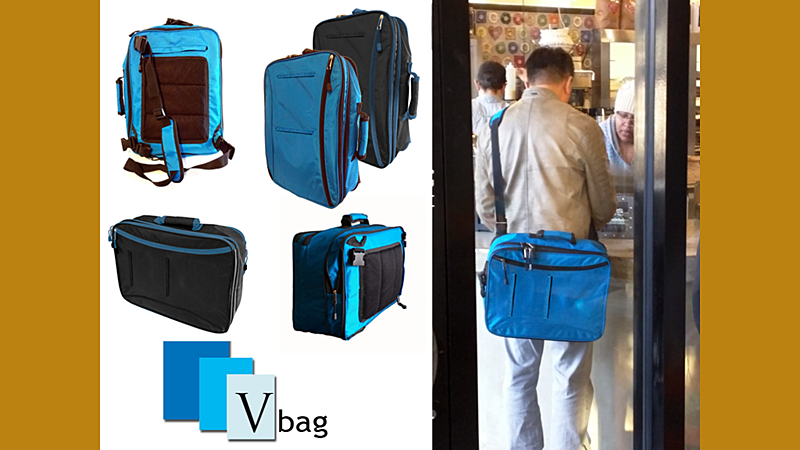 Vbag 5-in-1 Convertible Backpack System: One Bag Does It All ...