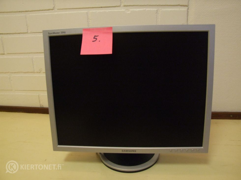 Samsung SyncMaster 204B näyttö – Kiertonet.fi