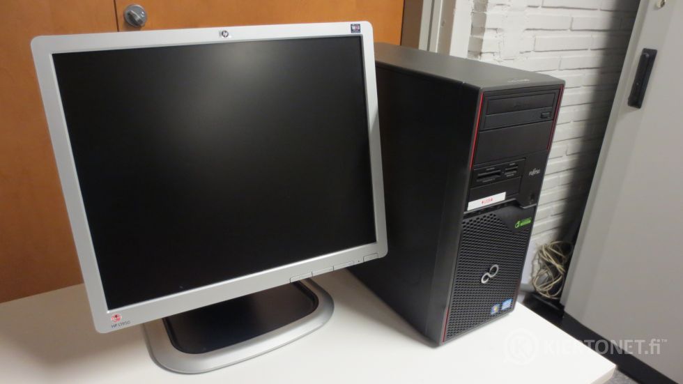 Fujitsu Celsius W420 ja näyttö 19" – Kiertonet.fi