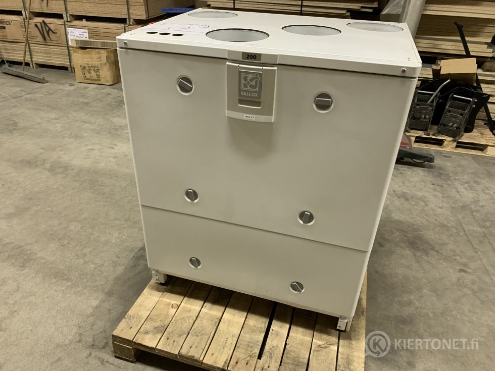 Vallox 200 se ilmanvaihtokone ja ÄÄnenvaimennin – Kiertonet.fi