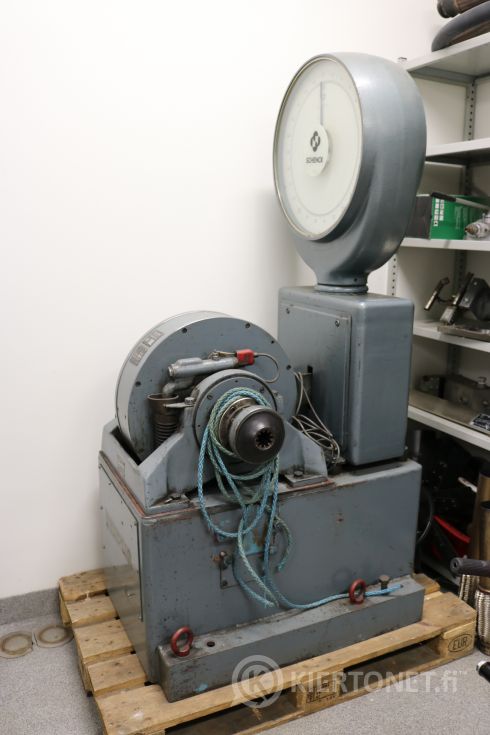 Schenck W150 pyörrevirtajarrullinen moottoridynamometri – Kiertonet.fi