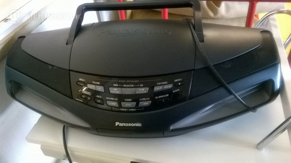Panasonic radio-cd -soitin – Kiertonet.fi