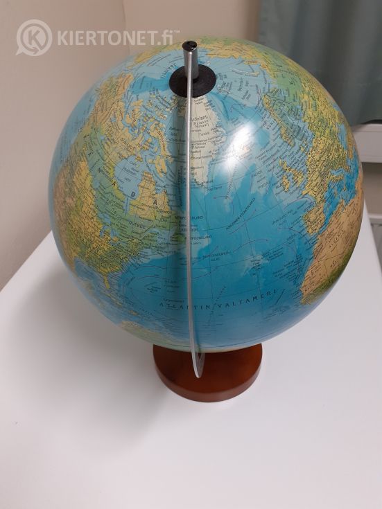 Karttapallo, valolla – Kiertonet.fi