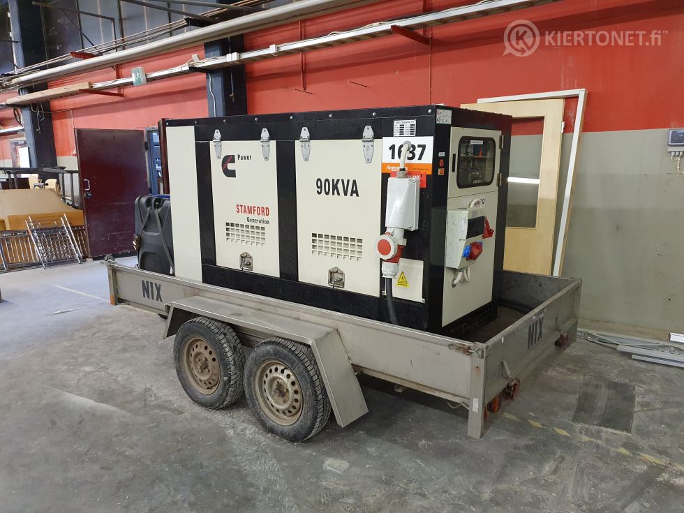 Generaattori 90kVA – Kiertonet.fi