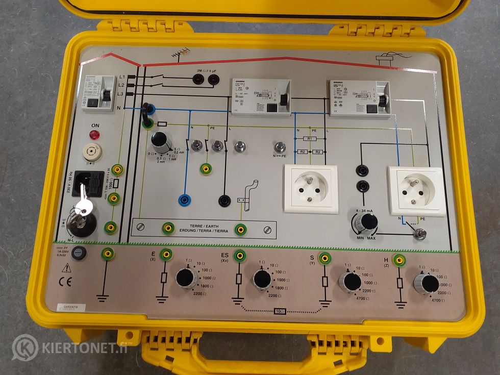 Chauvin Arnoux demoyksikkö: Asennustestaus – Kiertonet.fi
