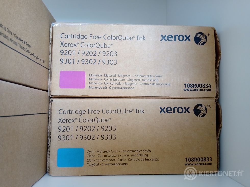 Xerox Color Cube värikasetit (221) – Kiertonet.fi