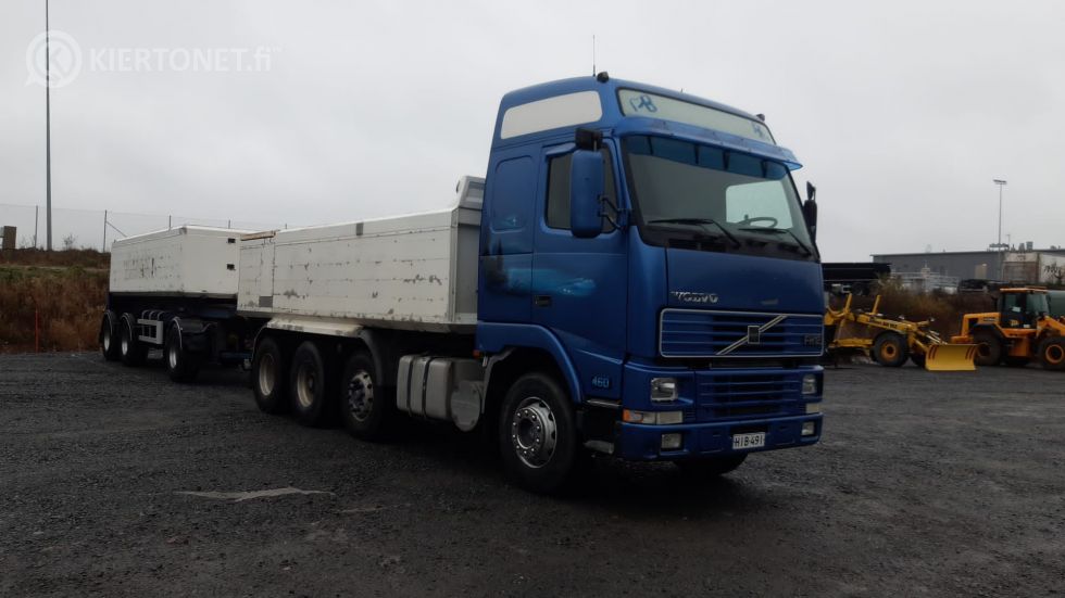 Kasettiyhdistelmä , Volvo kuorma-auto + Veicon perävaunu – Kiertonet.fi