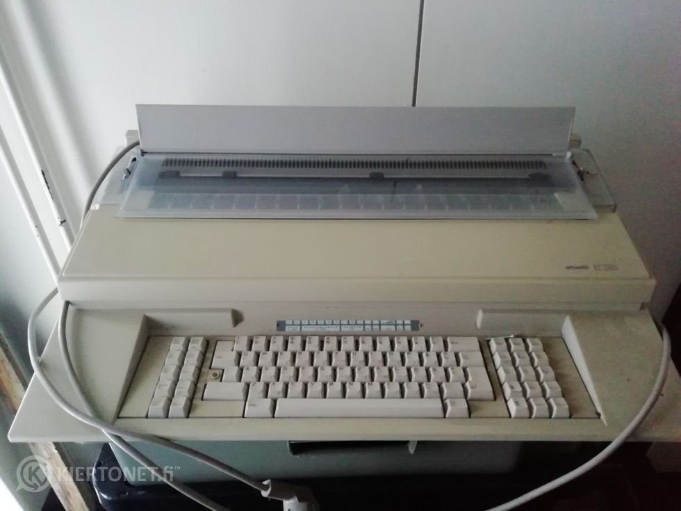 Olivetti-sähkökirjoituskone – Kiertonet.fi