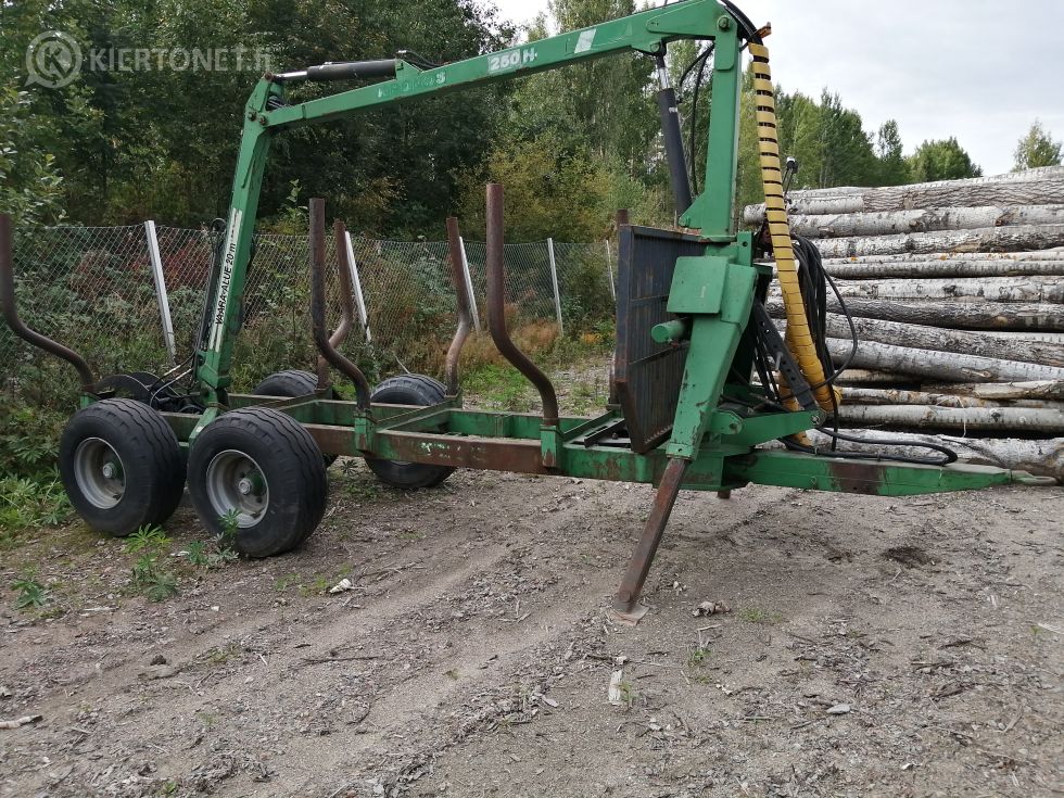 Kronos 250 metsäperävaunu – Kiertonet.fi