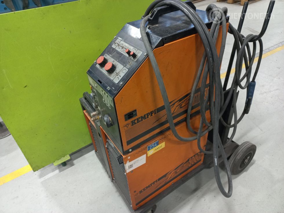 Hitsauskone Kemppi 5000 + langansyöttölaite Pro 500 – Kiertonet.fi