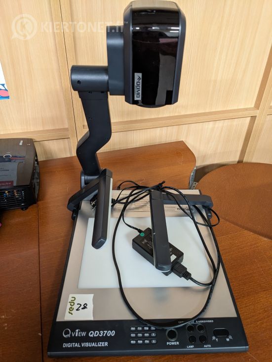 Dokumenttikamera Qview QD3700 (nro 28.) – Kiertonet.fi