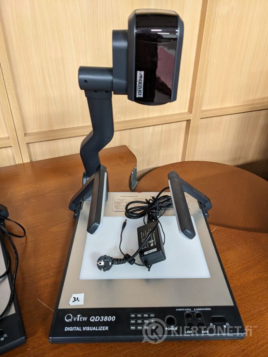 Dokumenttikamera Qview QD3800 (nro 31.) – Kiertonet.fi