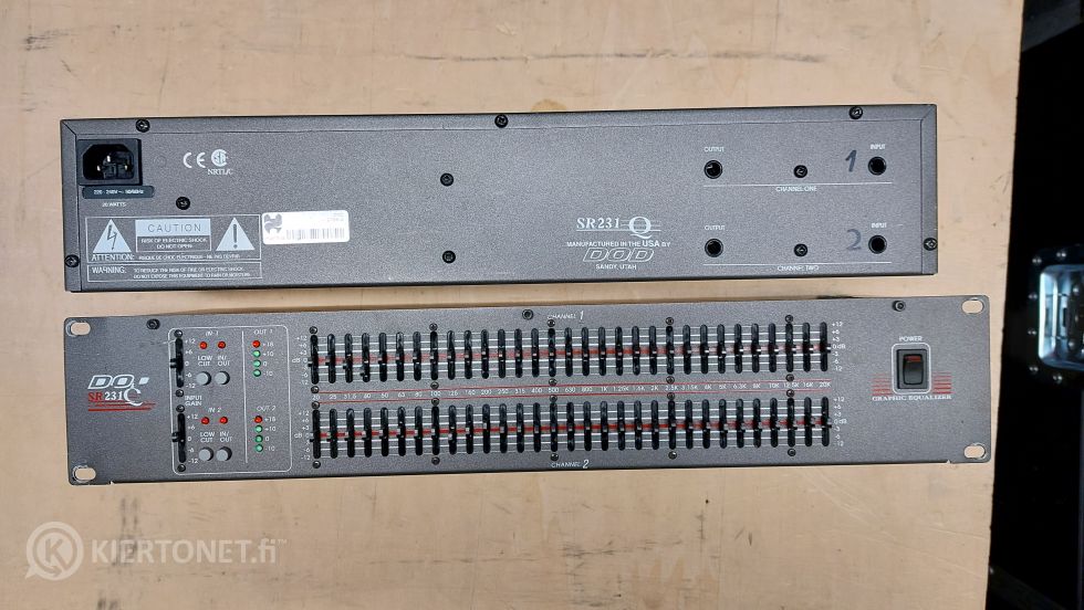 DOD SR231 Graafinen EQ – Kiertonet.fi
