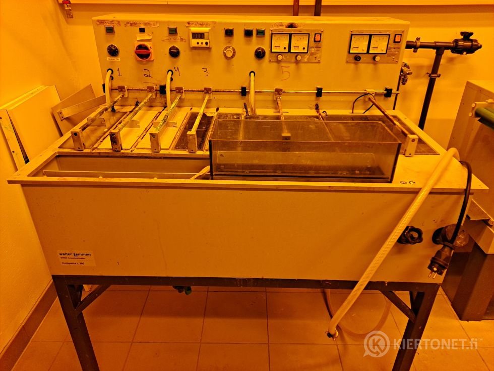 Piirilevyjen läpikuparointialtaat Walter Lemmen Compacta L 300 ...
