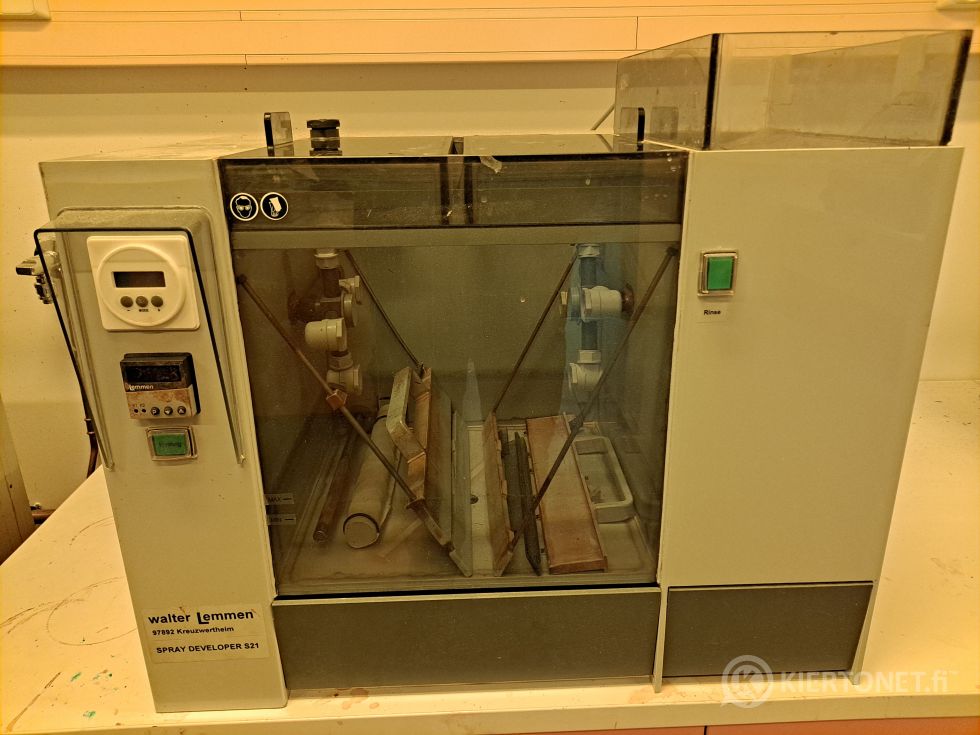 Piirilevyn kehitysallas Walter Lemmen Spray Developer S21 – Kiertonet.fi