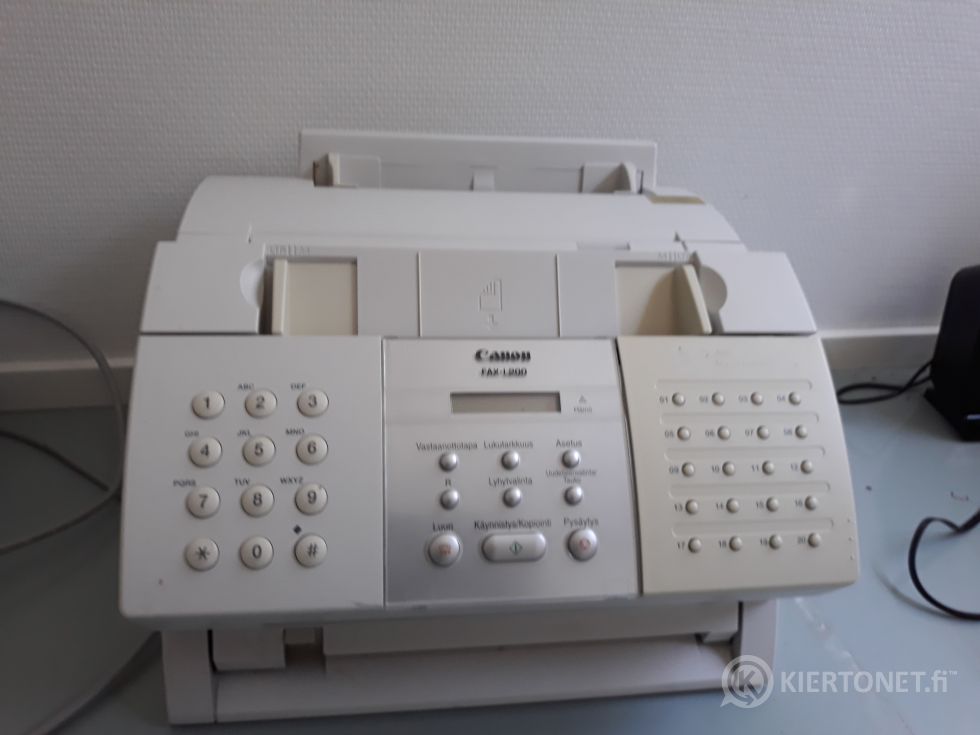 18. Canon FAX L-200 – Kiertonet.fi