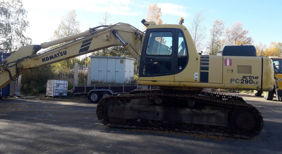Komatsu PC290 – Kiertonet.fi