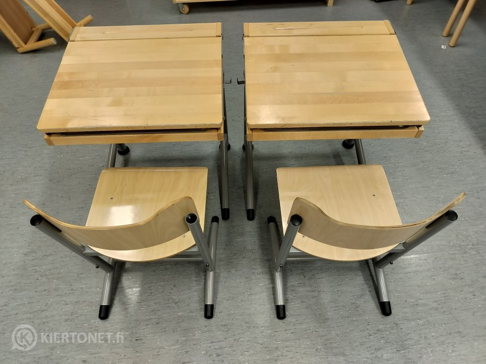 Koulun pulpetti- ja tuolisetti – Kiertonet.fi