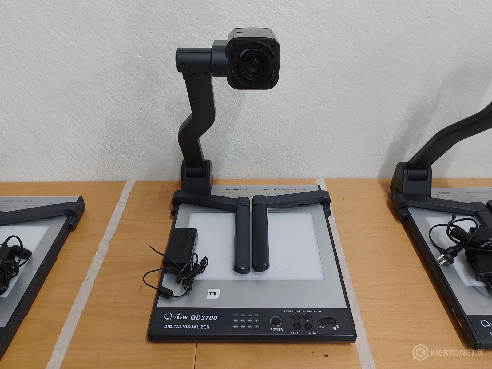 QView QD3700 dokumenttikamera (nro. 17) – Kiertonet.fi