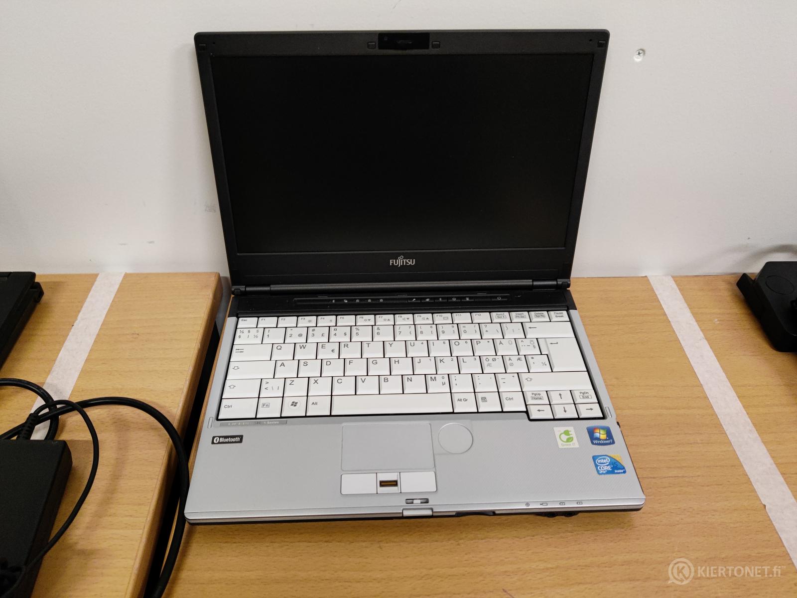 Fujitsu Lifebook S760 kannettava tietokone (nro 14.) – Kiertonet.fi