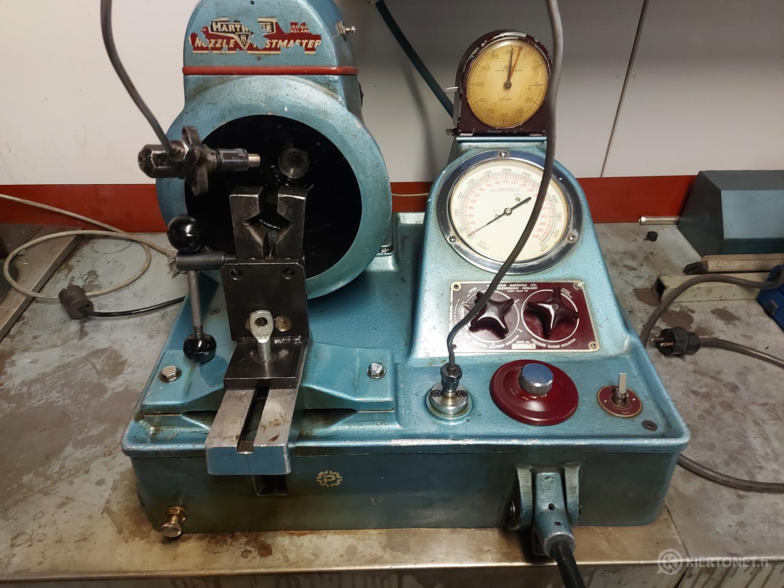 Dieselsuuttimien testauslaite Hartridge 720 – Kiertonet.fi