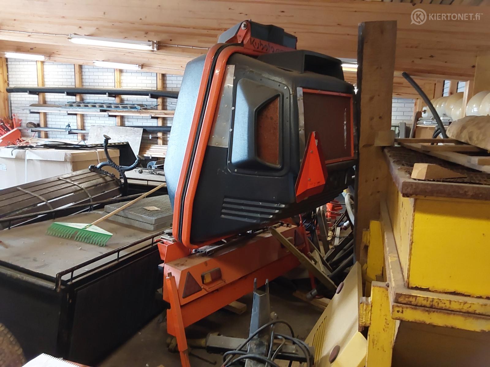 Kubota GCD 700 ruoho- ja lehti-imuri, lehtikorilla – Kiertonet.fi