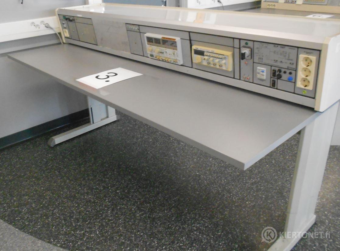 Käytöstä poistettu Teklab sähkötyöpöytä numero 3. – Kiertonet.fi