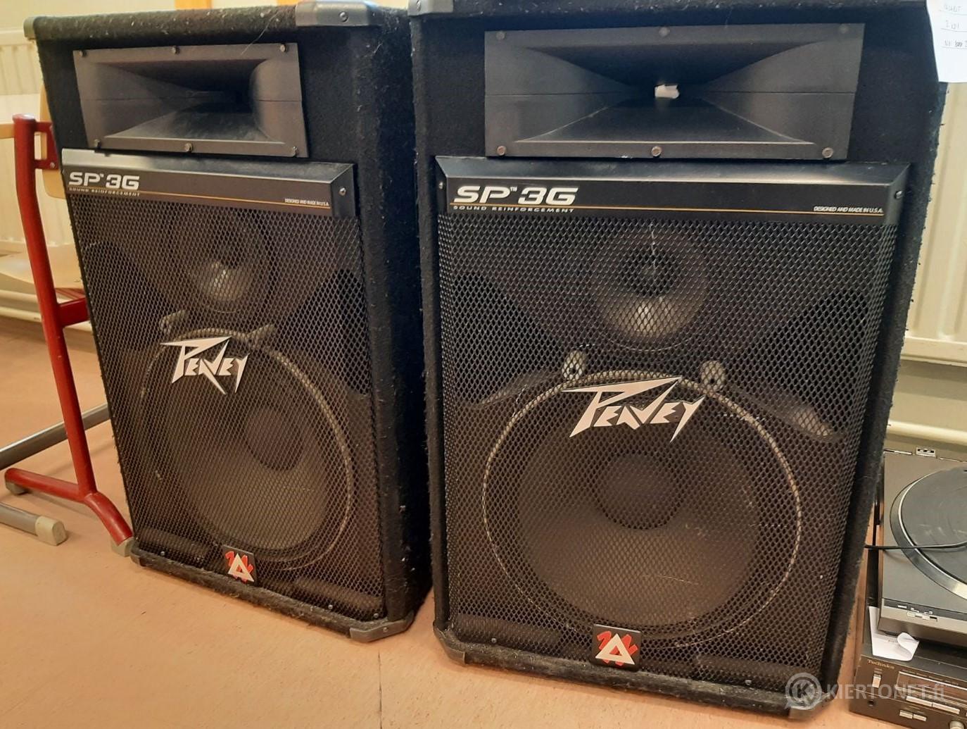 Peavey SP3G kaiuttimet Nro.213 – Kiertonet.fi