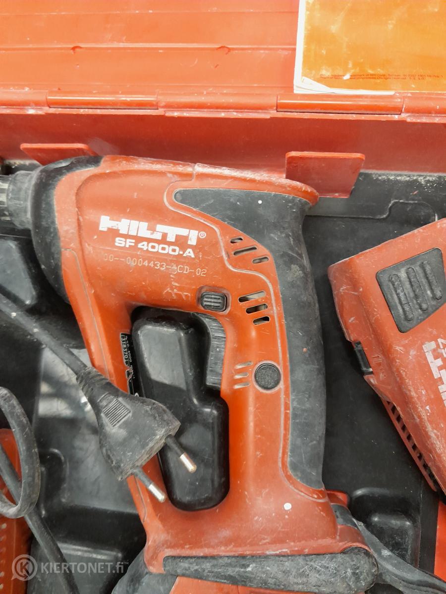 Hilti SF 4000 A nauharuuvari – Kiertonet.fi