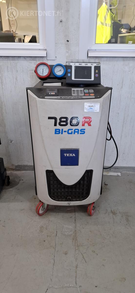Texa Konfort K780R BI-GAS ilmastointihuoltolaite 2:lle kylmä aineelle ...