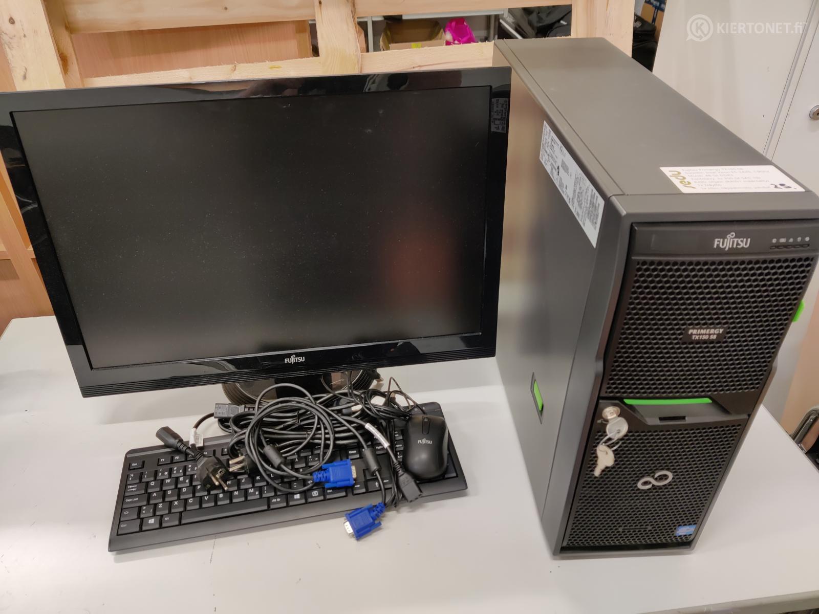 Fujitsu Primergy TX150 S8 palvelin (nro 23.) – Kiertonet.fi