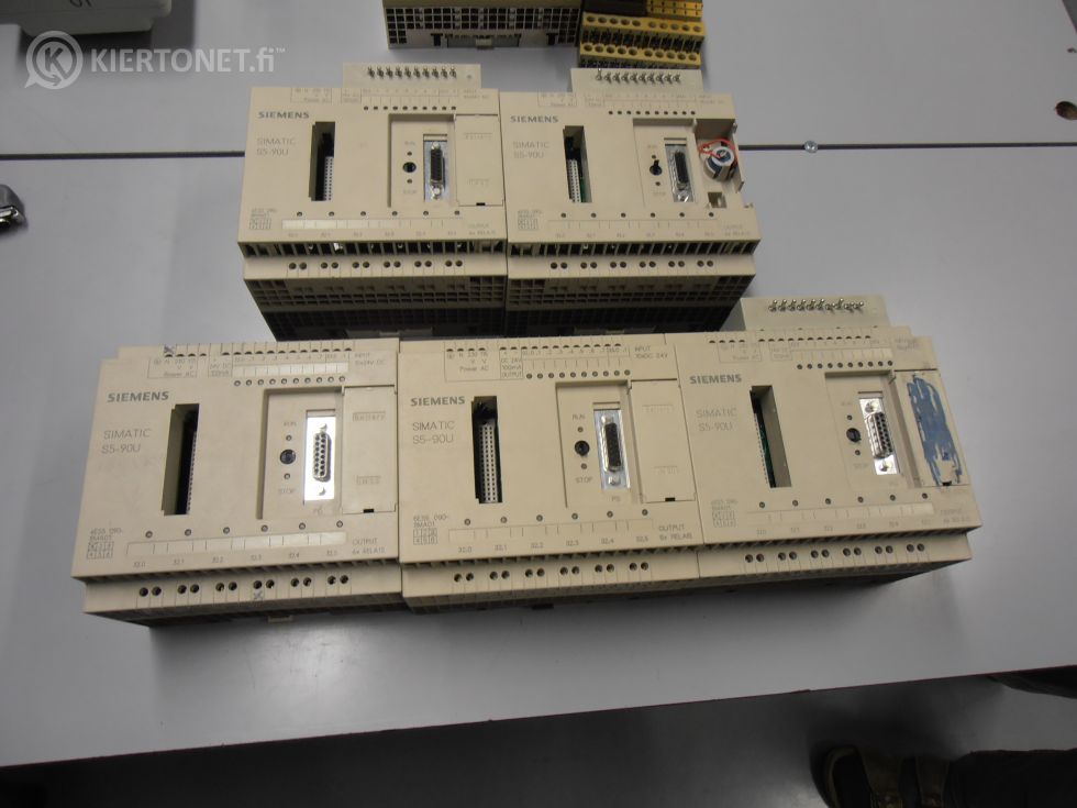 Siemens Simatic S5-90U logiikka, 1 kpl (3) – Kiertonet.fi