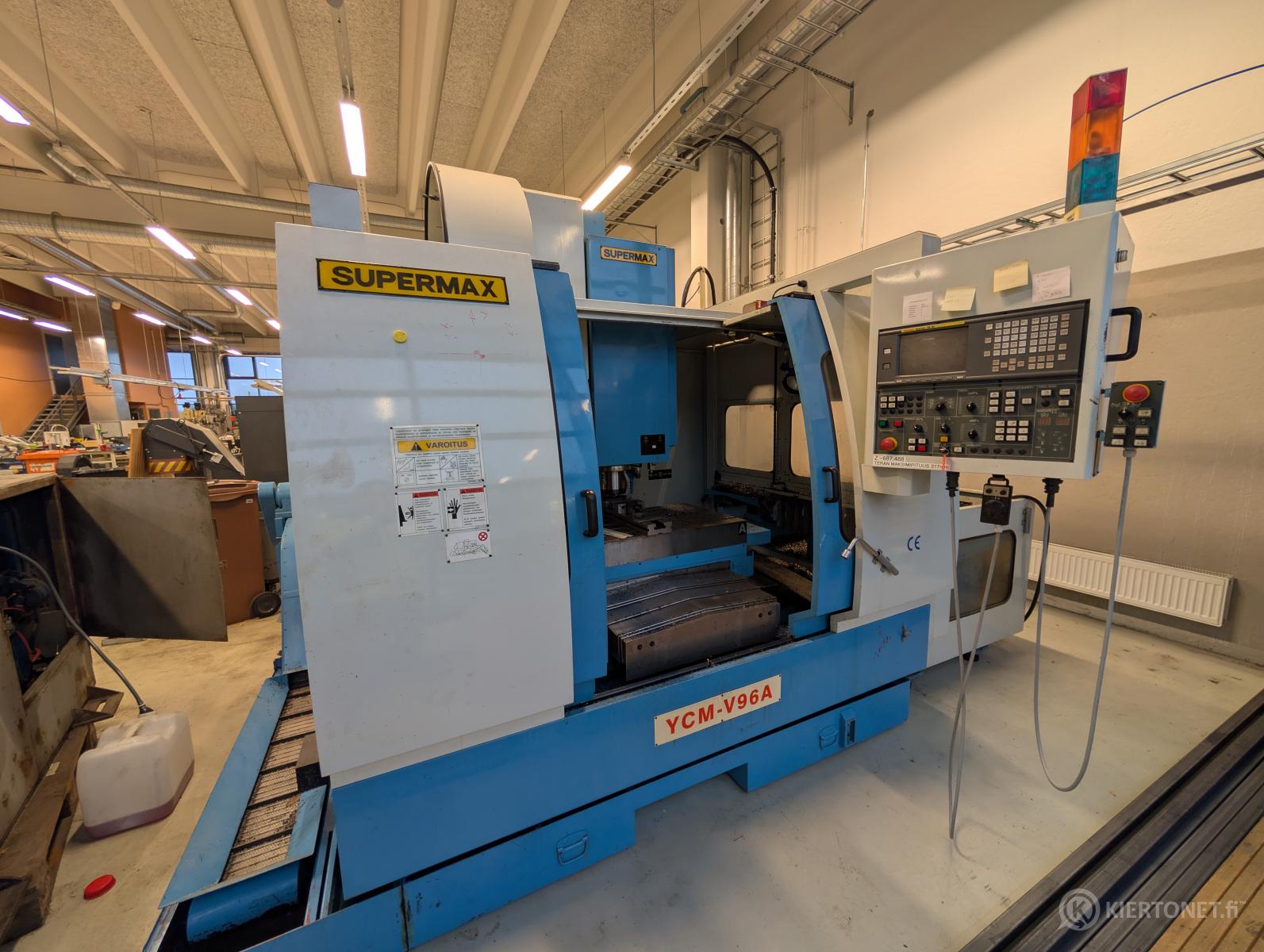 Supermax YCM - V96A työstökeskus – Kiertonet.fi