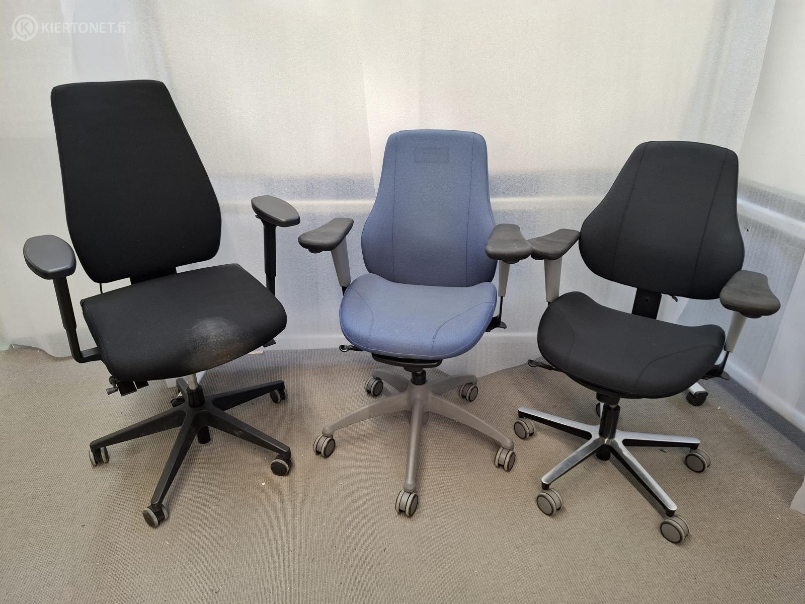 Toimistotuolit, 1 kpl Modeo 2 kpl Isku Step Erä 222 K05157 3 kpl – Kiertonet.fi