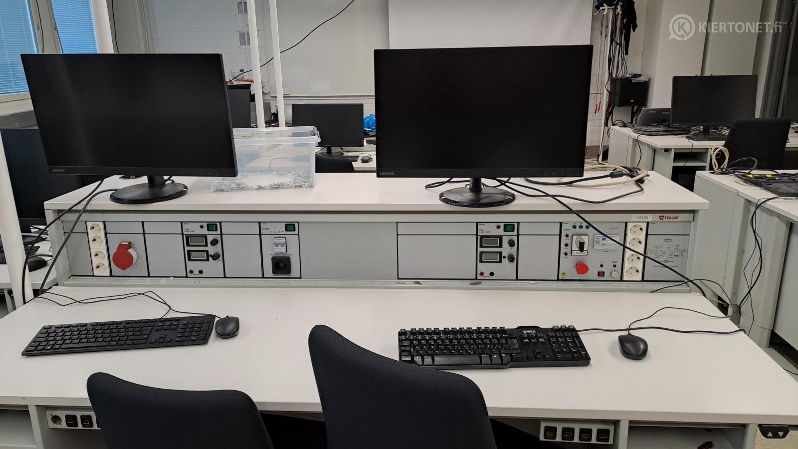 TekLab Moottoroitu monitoimityöpiste HELP5, pöytä (2/8) – Kiertonet.fi